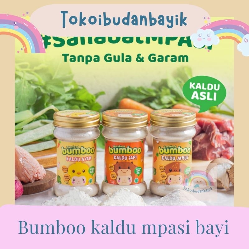 Jual Bumboo kaldu bubuk asli sapi/ayam/jamur/keju/teri/MPASI NON MSG ...