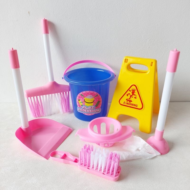 Jual Mainan Cleaning Service Alat Kebersihan Edukasi | Shopee Indonesia