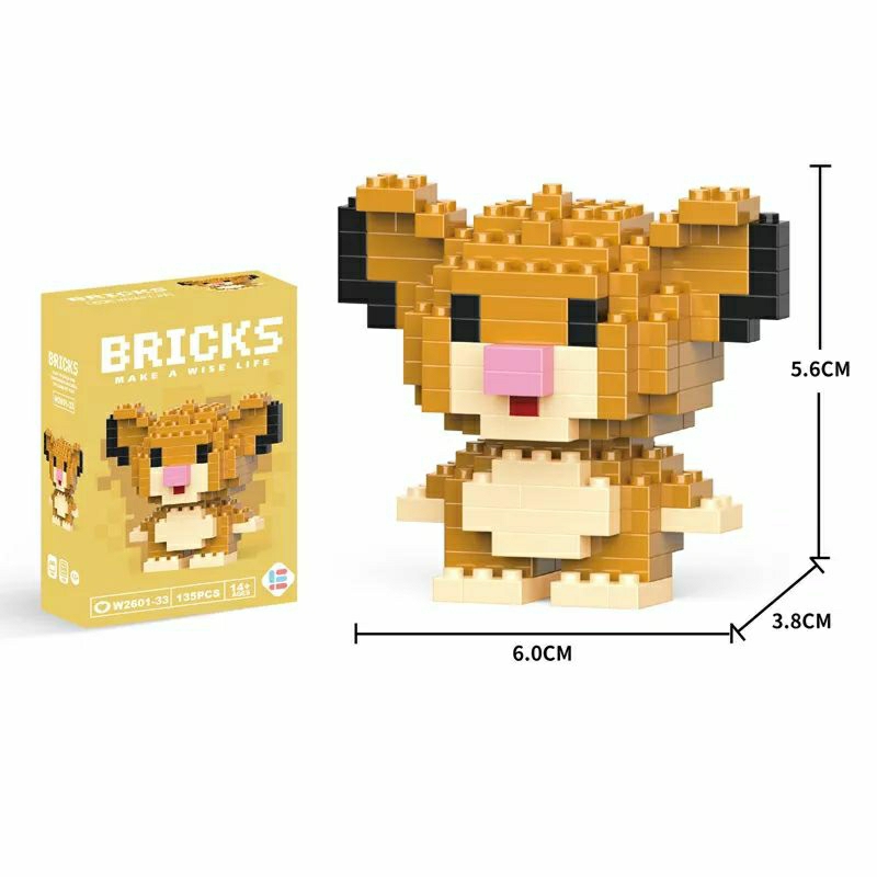 Jual Nano Block Mainan Balok Building Block Nano Bricks Balok Susun ...