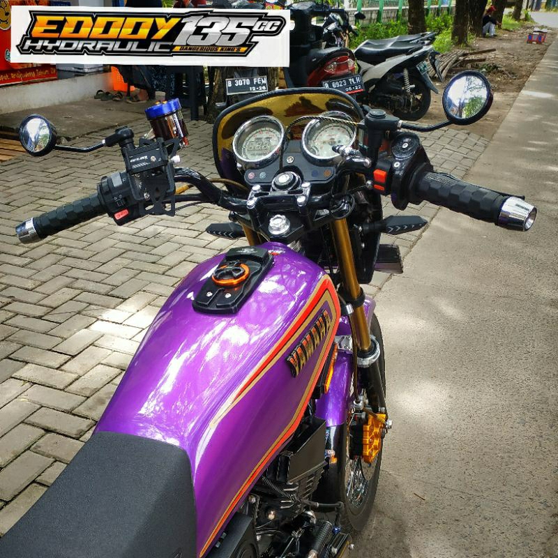 Jual STANG HITAM MISTERIJOKBELAKANG135CC LASER - STANG HITAM RX KING ...