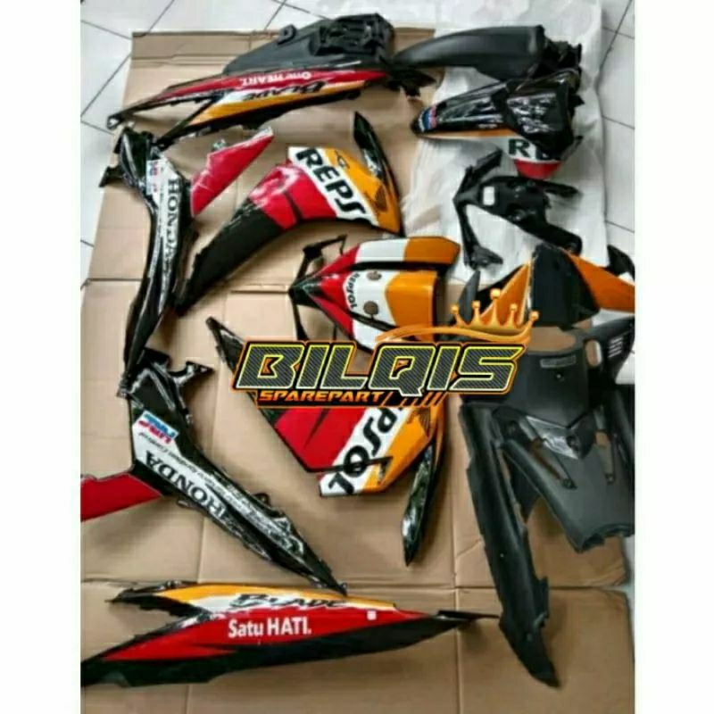 Jual BODY BLADE 125 FULL SET MURAH FULL SET BODY MOTOR BLADE COVER FULL ...
