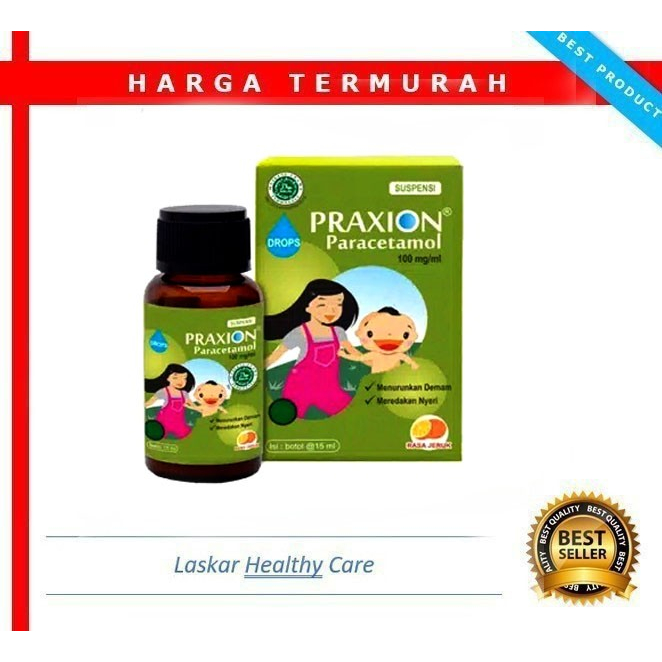 Jual Praxion Drops Suspensi 15Ml / Paracetamol / Obat Demam / Obat ...