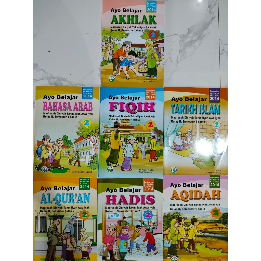 Jual Paket Buku Madrasah Diniyah Takmiliyah Awaliyah MDTA Kelas 2 ...