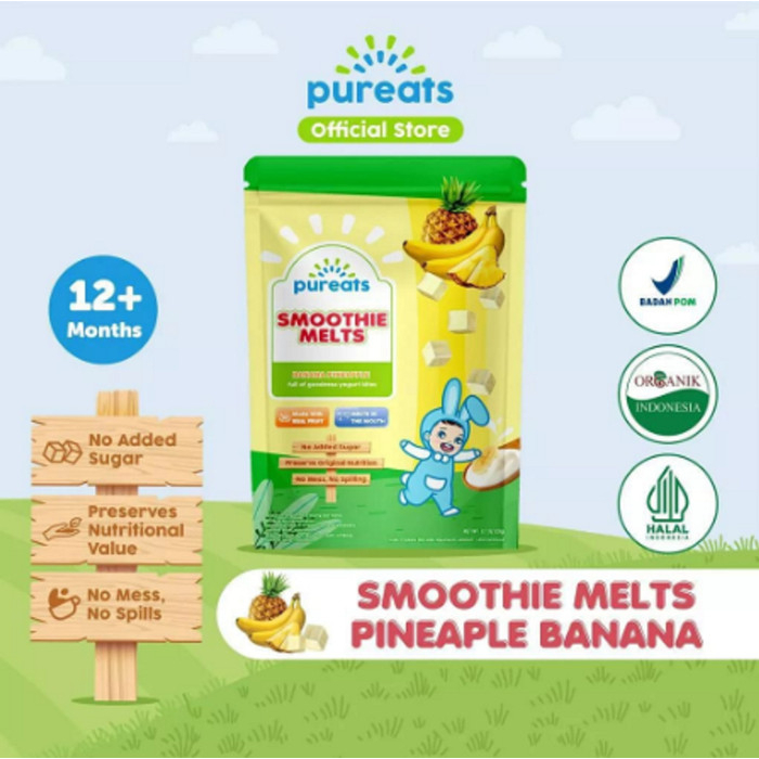 Jual Pureats Smoothie Melts 18g - Cemilan Anak | Shopee Indonesia