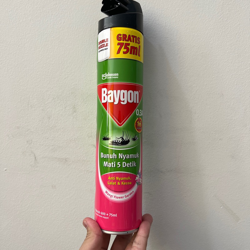 Jual Obat Anti Nyamuk Spray Baygon Kaleng Besar | Shopee Indonesia