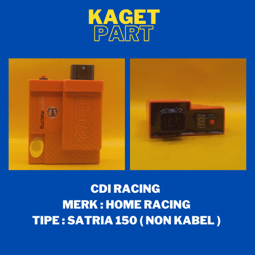 Jual CDI RACING MERK HOME RACING TIPE SATRIA 150 ( NON KABEL ) | Shopee ...