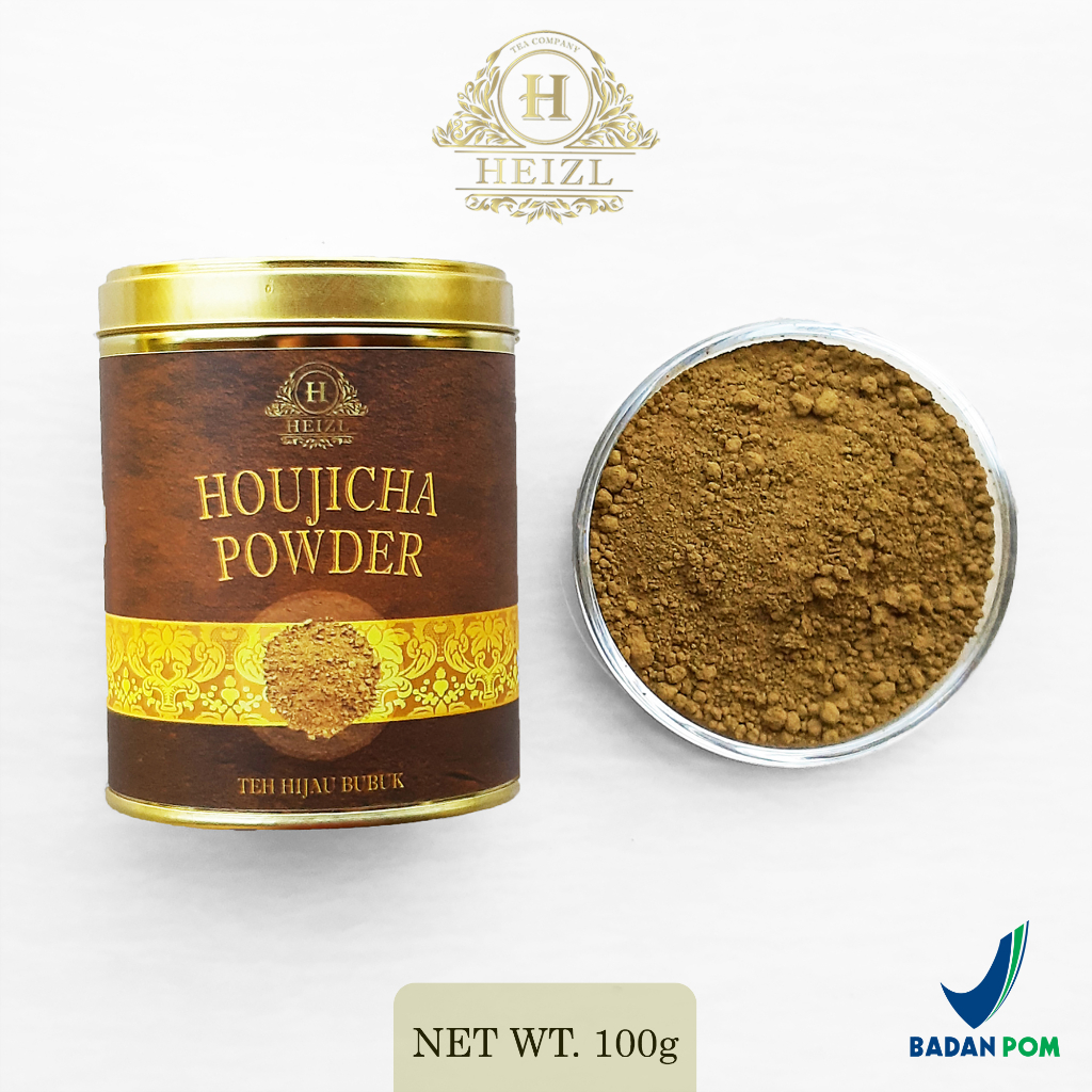 Jual HEIZL Houjicha Powder Japanese Green Tea ( Teh Hojicha Powder Bubuk Jepang ) 100gr | Shopee ...