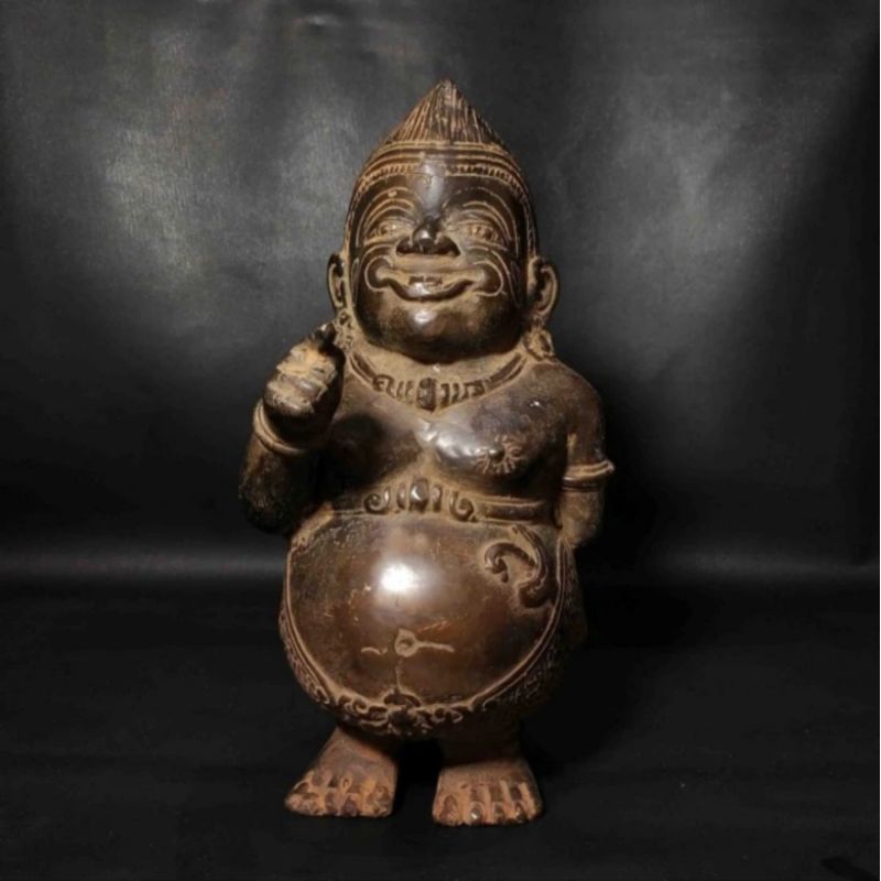 Jual Patung Tokoh Wayang Semar Antik Bahan Kuningan Asli Langka Besar ...