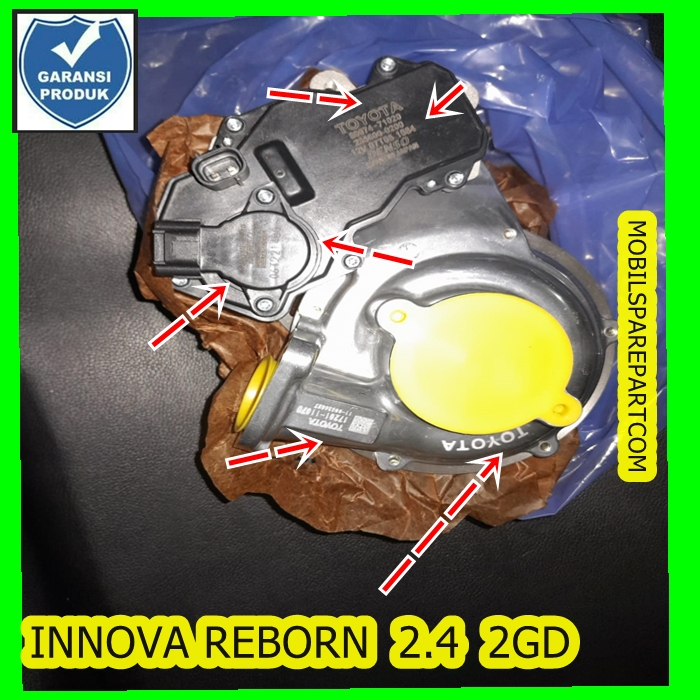 Jual TURBO CHARGER TOYOTA INNOVA INOVA REBORN DIESEL SOLAR 2.4 2GD 2015 ...
