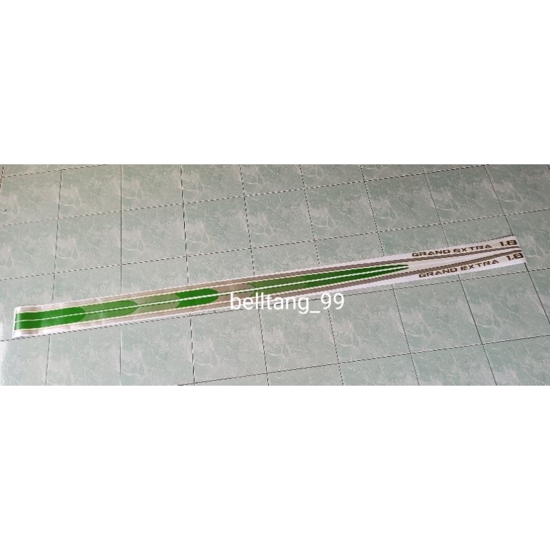 Jual Sticker stiker kijang grand extra 1.8 /stiker toyota kijang grand ...