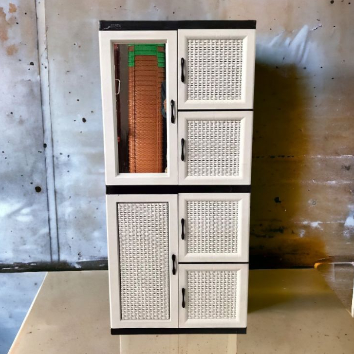 Jual LEMARI NAPOLLY CABINET ROTAN CABRO 5C.4MU ALMARI LEMARI SUSUN ...