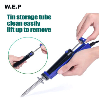 Jual WEP 929D-V Tin Sucker Electric Desoldering Iron Solder Sucker Desolder | Shopee Indonesia