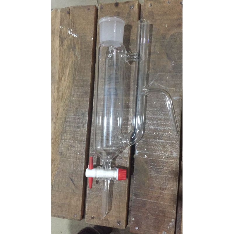Jual Separator pemisah minyak pyrex 250ml kran teplon | Shopee Indonesia