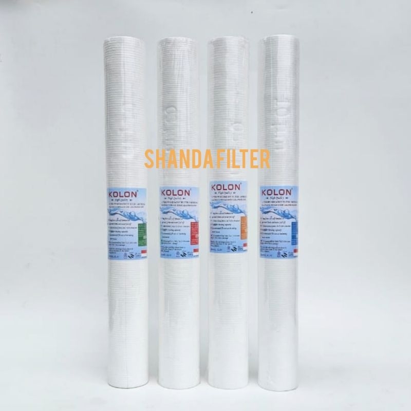 Jual Cartridge Sedimen Filter Air 20 Inch 01/03/05 Micron (KOLON ...