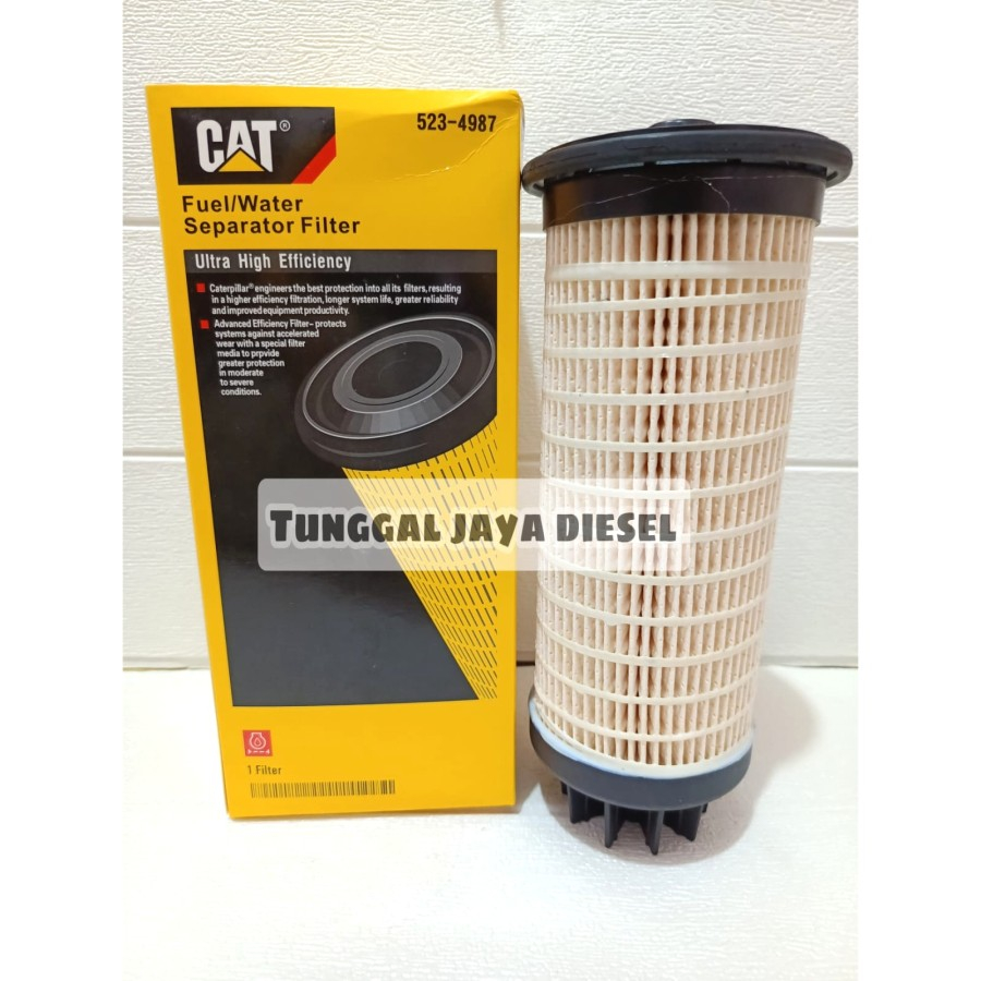 Jual Fuel Filter Solar Water Separator 320D2 320GC CAT 523-4987 5234987 ...