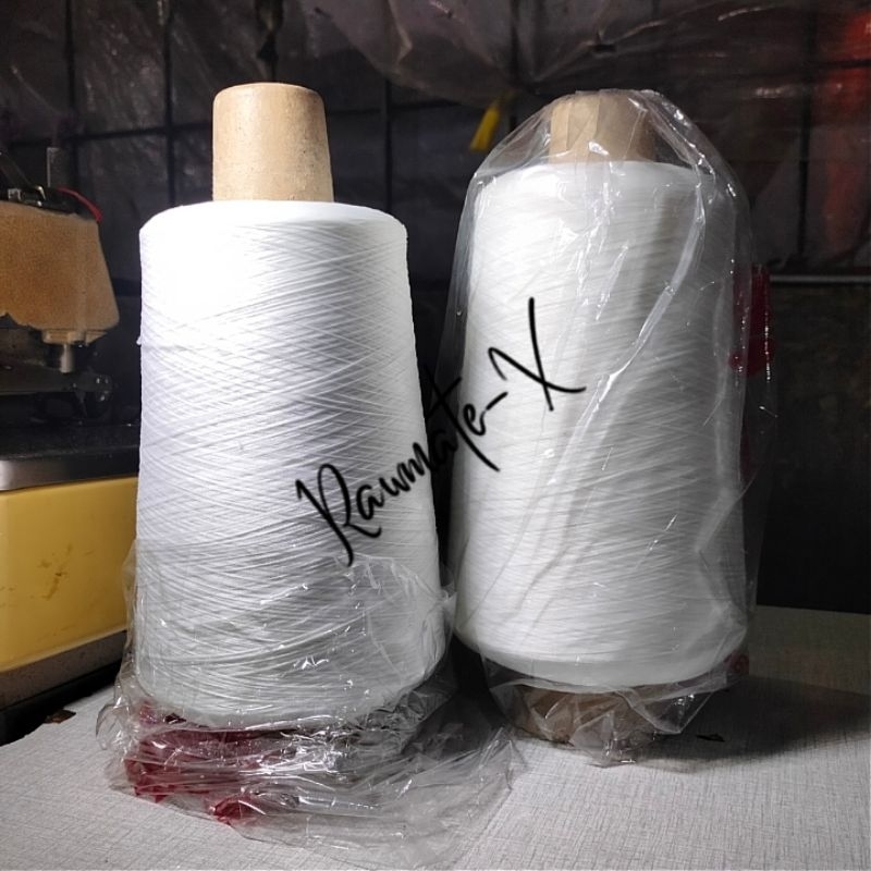 Jual RAWMATEX - Benang Obras Putih Gulungan Jumbo - Benang Pinggir ...