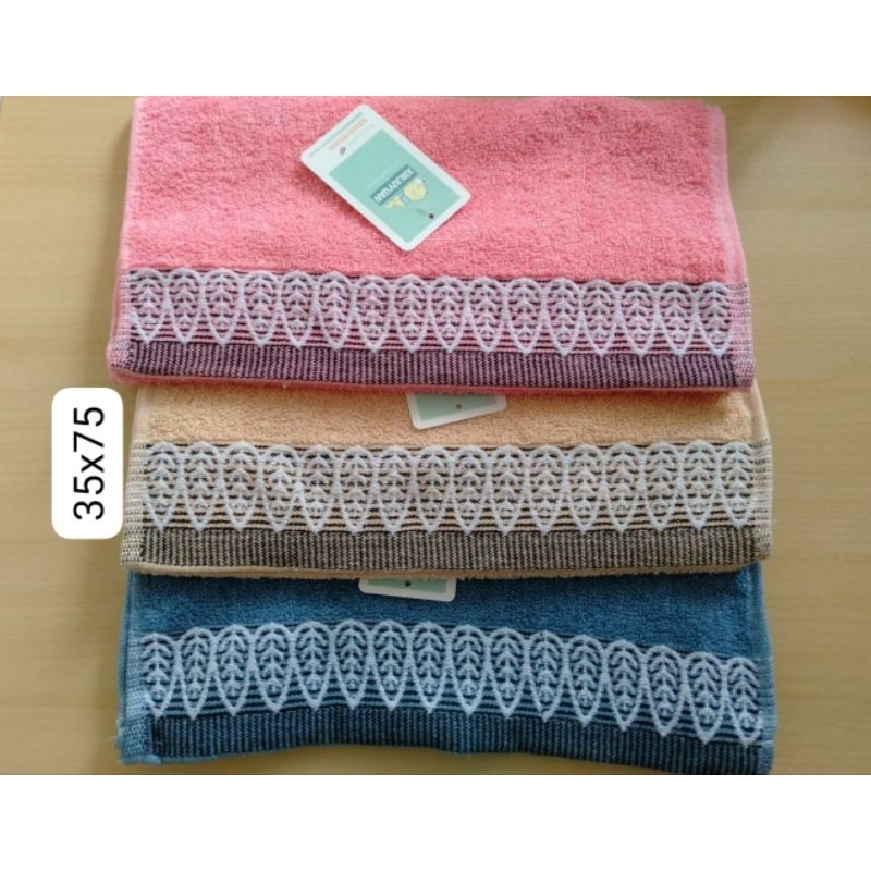 Jual Handuk muka katun 35x75/handuk leher/handuk sport katun/handuk ...