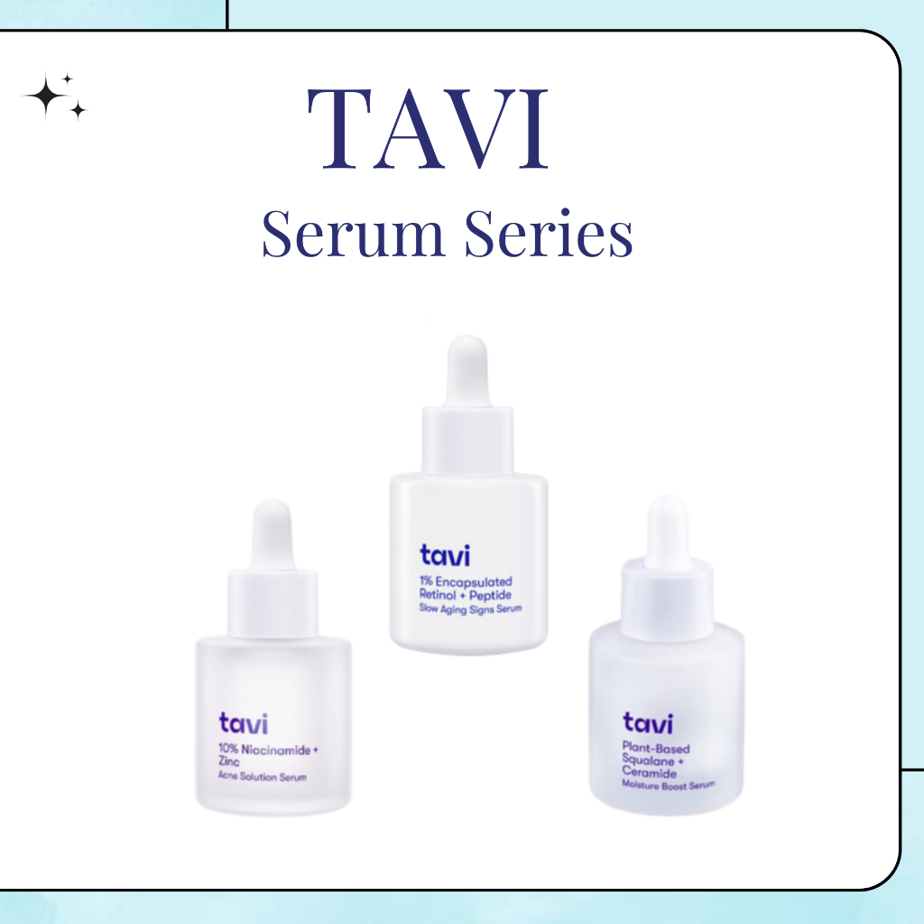Jual Tavi Niacinamide Acne | Retinol Slow Aging | Squalane Moisture ...