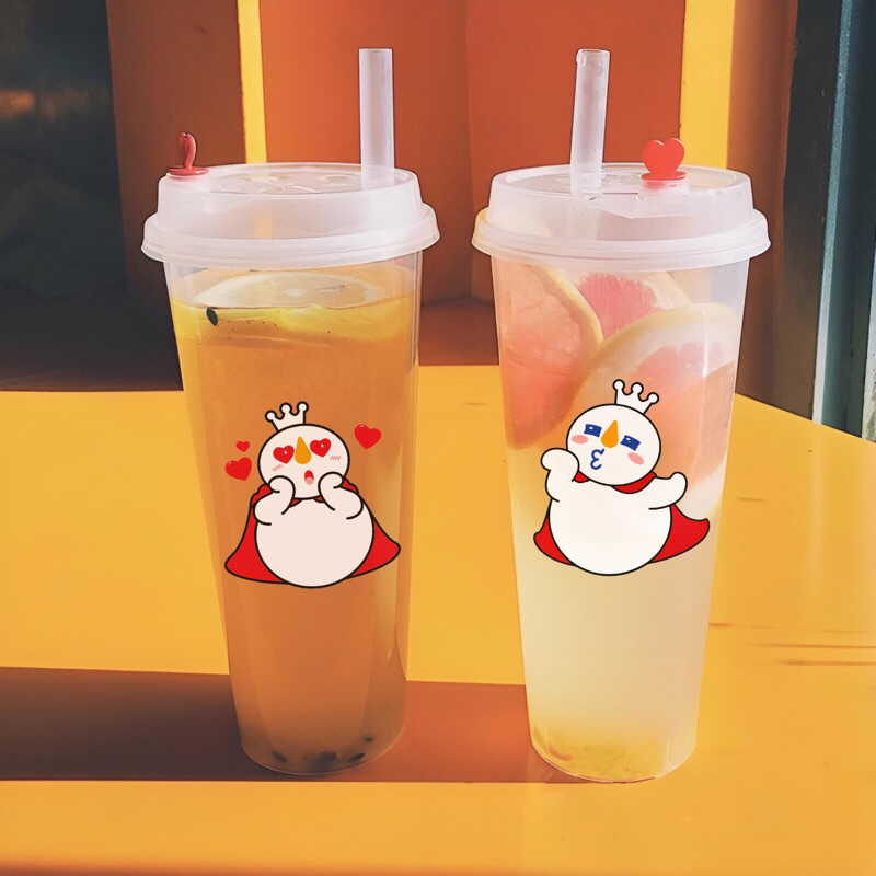 Jual Tumbler / Reusable Cup Mixue 700ml - Free Sedotan | Shopee Indonesia