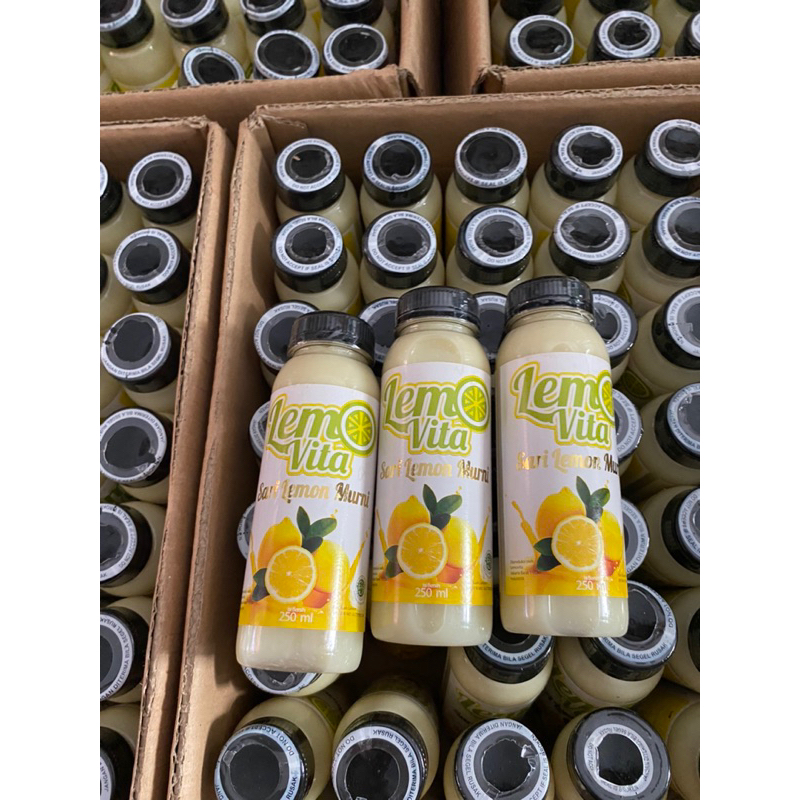 Jual SARI LEMON LEMOVITA 250 ml | Shopee Indonesia