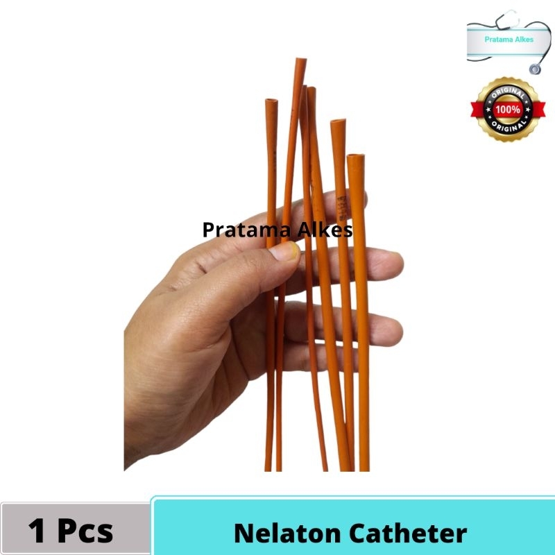 Jual Nelaton Catheter Ukuran 8 / 10 / 12 / 14 / 16 / 18 / Nelaton ...