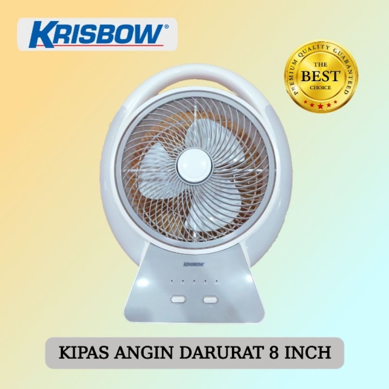 Jual KIPAS ANGIN DARURAT EMERGENCY 8 INCH 20 CM KRISBOW | KRISBOW KIPAS ...