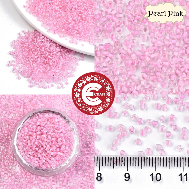 Jual MANIK MOTE PASIR 4MM 6/0 TRANSPARAN SEED BEADS COLOR LINE | Shopee ...