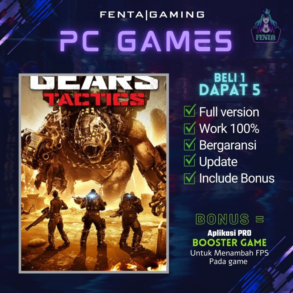 Jual GEARS TACTICS JACKED - GAME PC - GAME LAPTOP | Shopee Indonesia