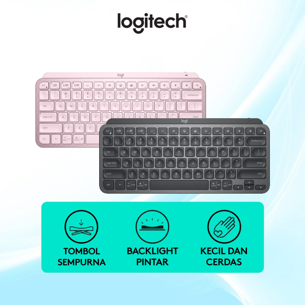 Jual Logitech MX Keys Mini Keyboard Wireless Bluetooth Backlit ...