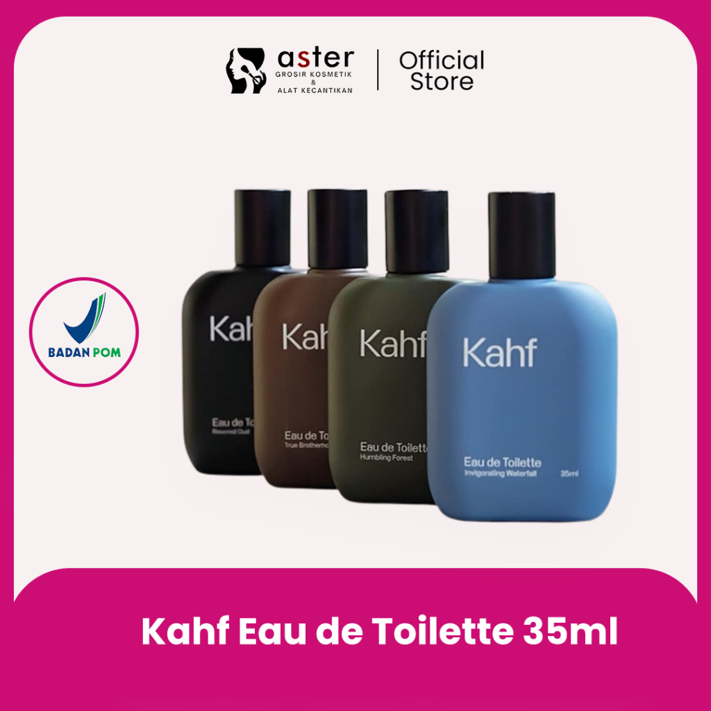 Jual Aster Kosmetik - Kahf Eau de Toilette 35ml - Perfume Men | Shopee ...