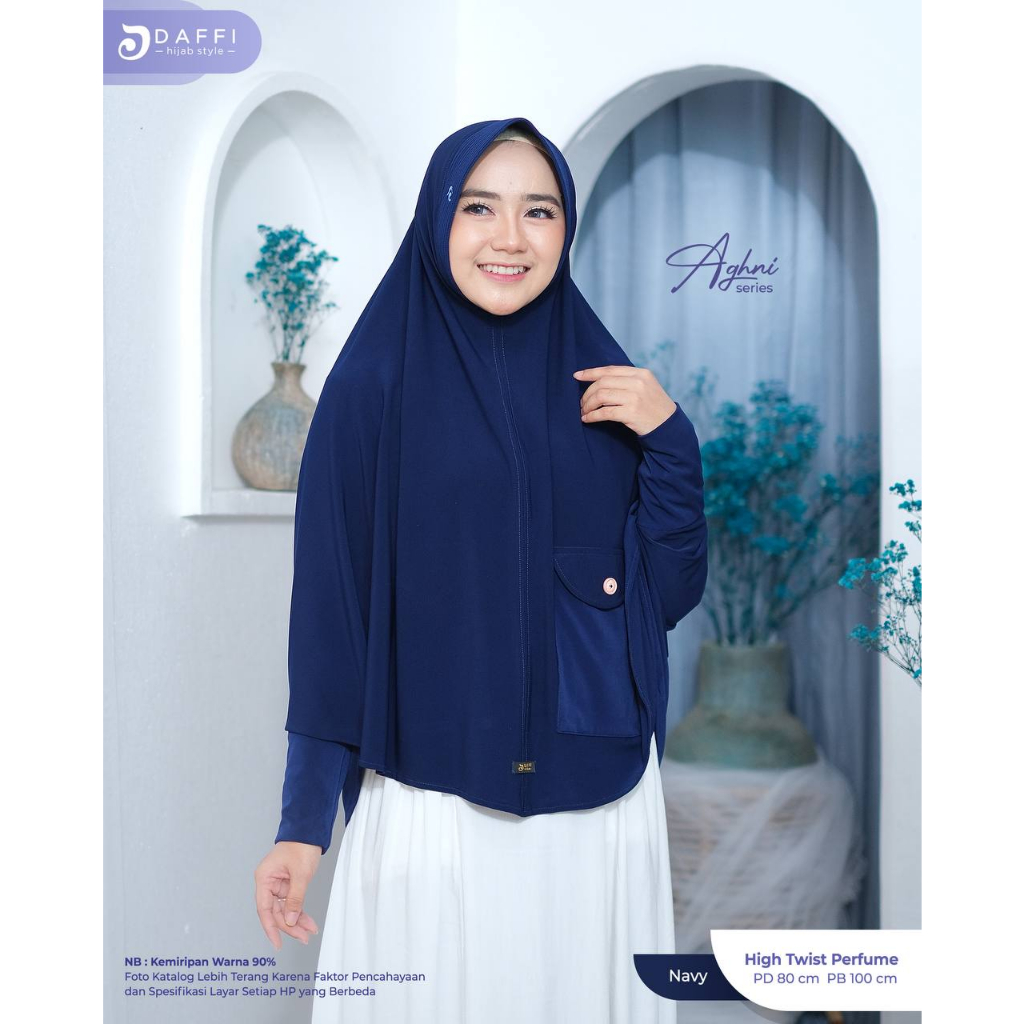 Jual Jilbab Aghni Daffi Hijab Terbaru 2024 Original Daffi Hijab Bergo HIJAB INSTAN CANTIK Aghni ...