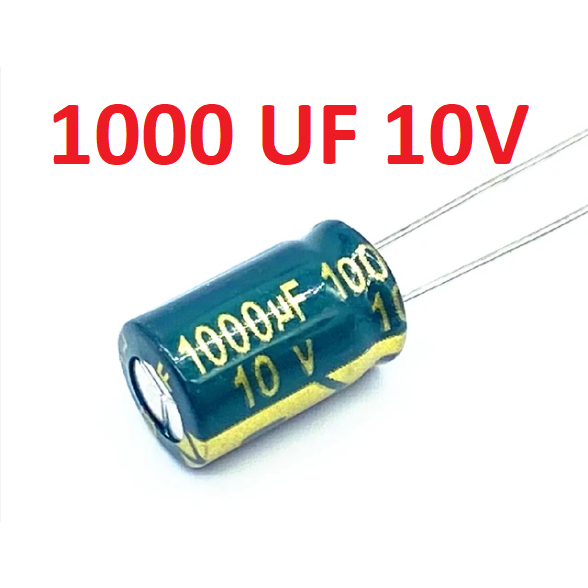 Jual Kapasitor Capacitor ELCO Polar 1000uf 10v 1000 uf 10 V 1000 mikro ...