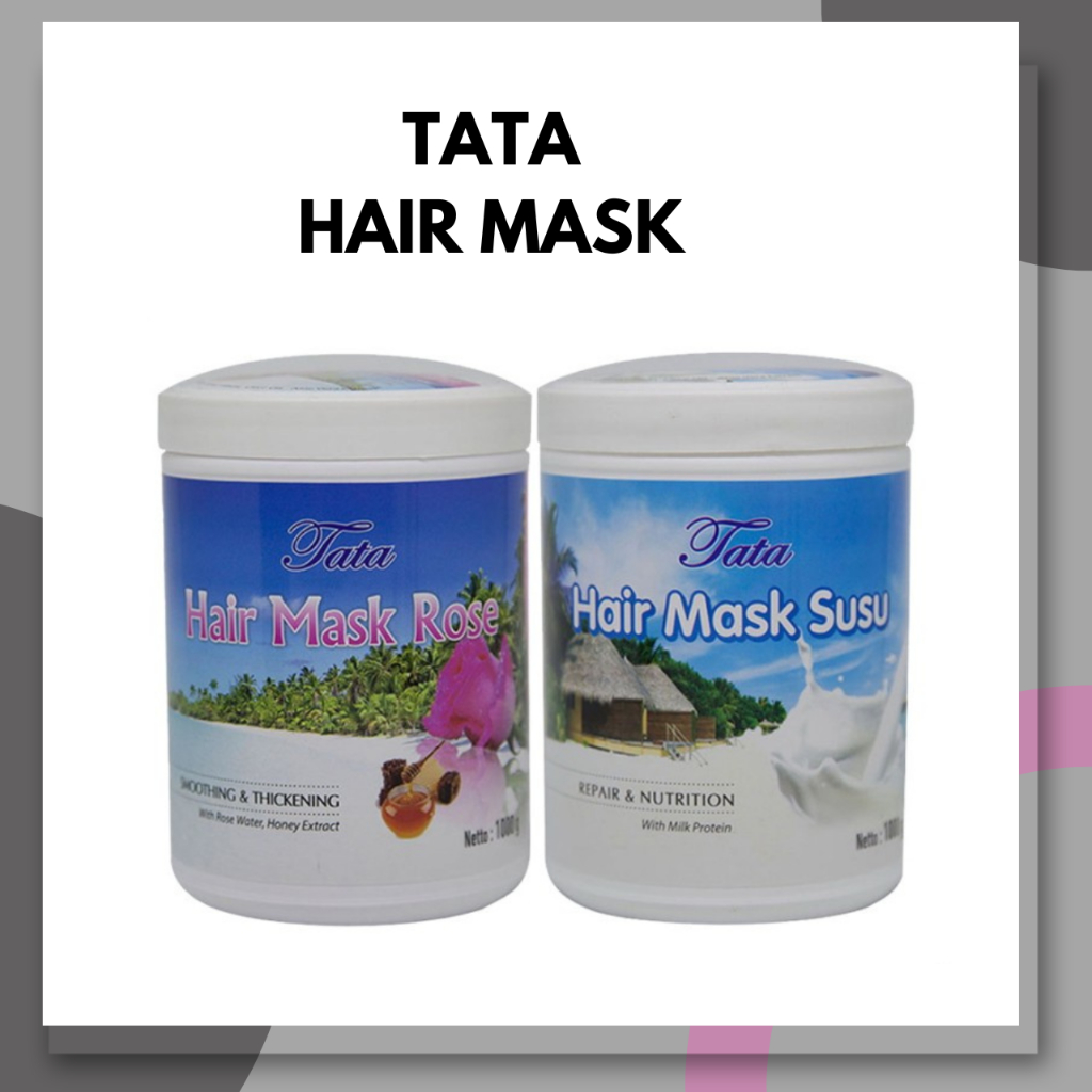 Jual Tata Hair Mask & Hair Spa Glowing Keratin Rambut 400gr & 1000gr ...