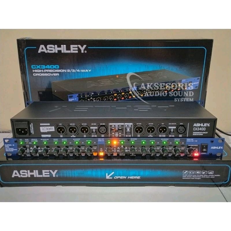 Jual Crossover ASHLEY CX 3400 CX3400 Crossover With Limiters Super X ...