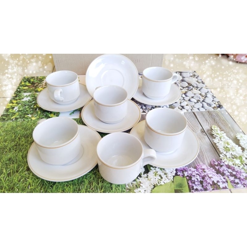 Jual Cangkir set keramik Lis Emas/Cangkir kopi/Cangkir keramik/Cangkir ... Jual Cangkir set keramik Lis Emas/Cangkir kopi/Cangkir keramik/Cangkir ...