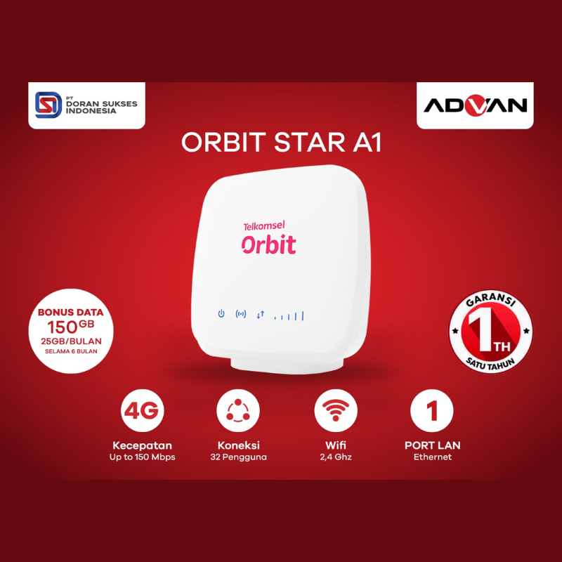 Jual Advan Orbit Star A1 Telkomsel Orbit Star A1 Modem Advan - Garansi ... Jual Advan Orbit Star A1 Telkomsel Orbit Star A1 Modem Advan - Garansi ...