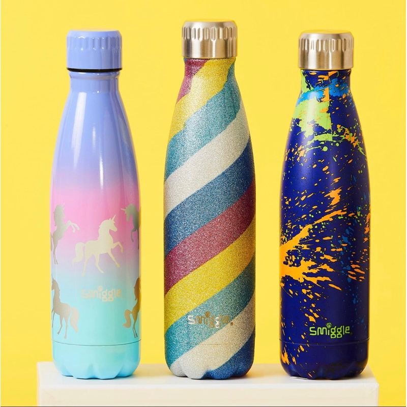 Jual BOTOL MINUM STAINLESS STEEL SMIGGLE ORIGINAL /THERMOS SMIGGLE ...