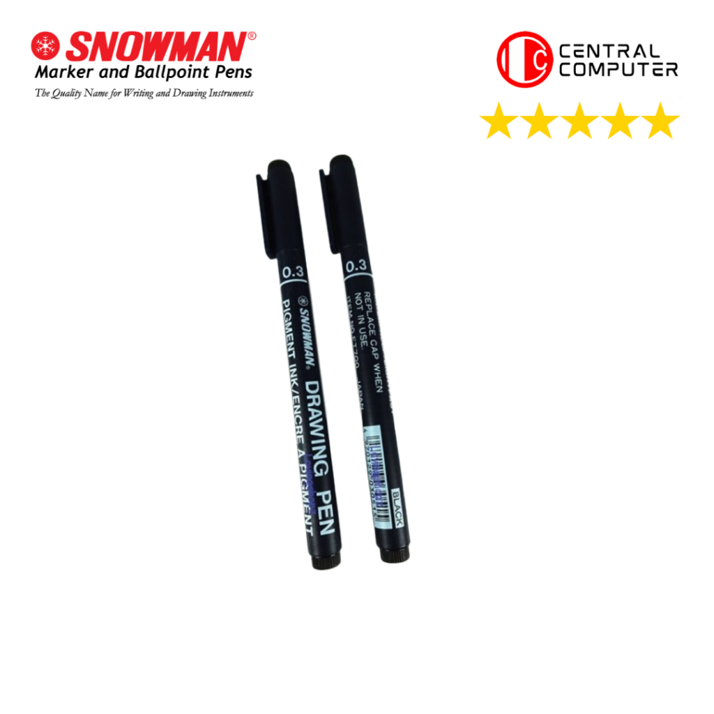 Jual Pulpen Snowman Drawing Pen 0.3,Snowman 700 Drawing Pen 0.3 ...