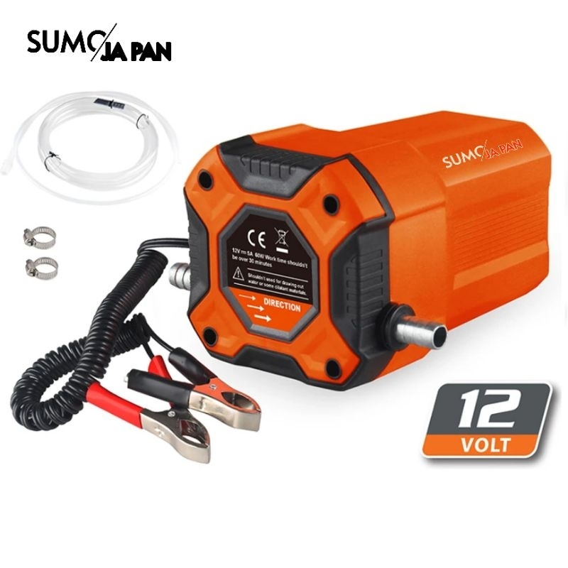 Jual SUMC/JA PAN Pompa Oli Mobil Elektrik 12V 80W, Pompa Semprot Oli ...
