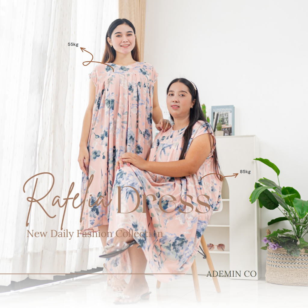 Jual RAFELIA Daster Jumbo Rayon Premium By Ademin Co / Daster Jumbo | Shopee Indonesia