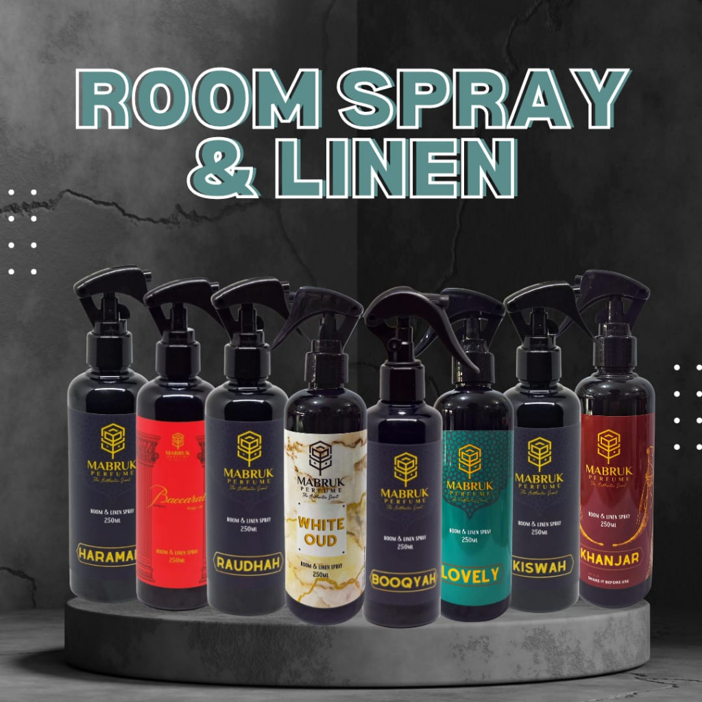 Jual Room Spray dan Linen Pengharum Ruangan Spray Air Freshener Mabruk ...