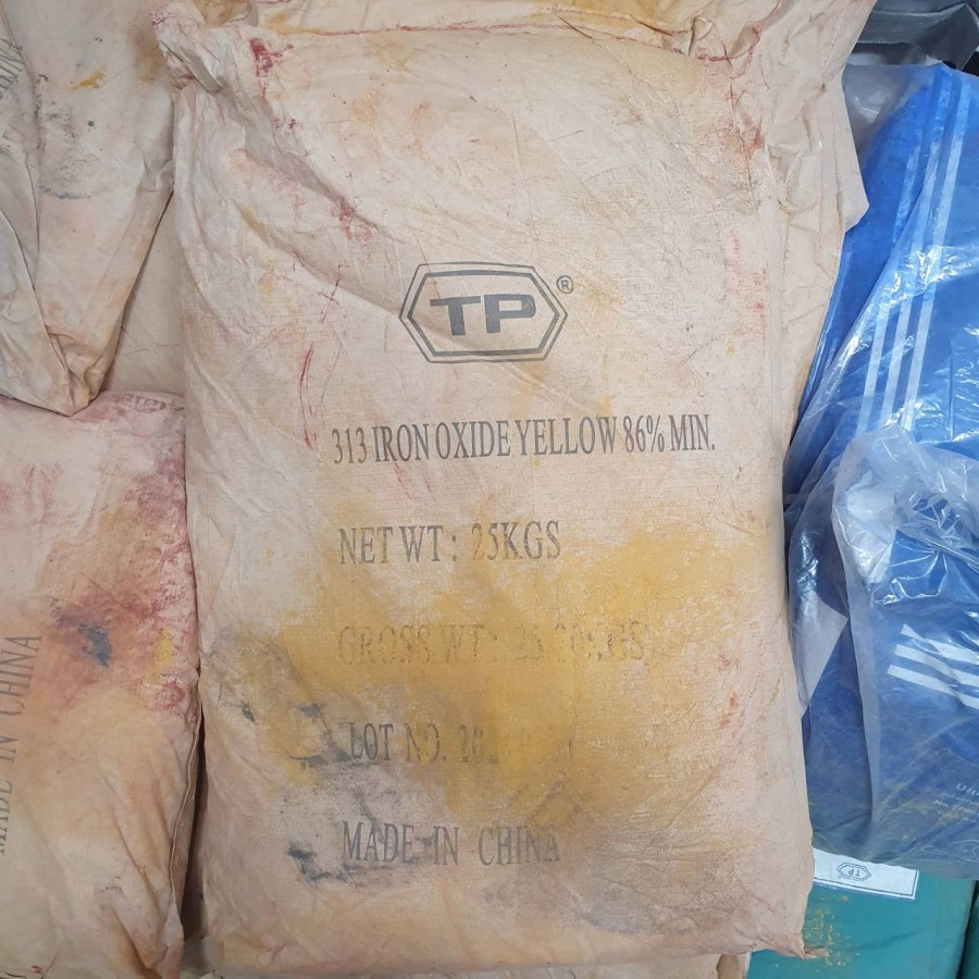 Jual TP Iron Oxide Yellow 25 Kilogram Oker Kuning | Shopee Indonesia