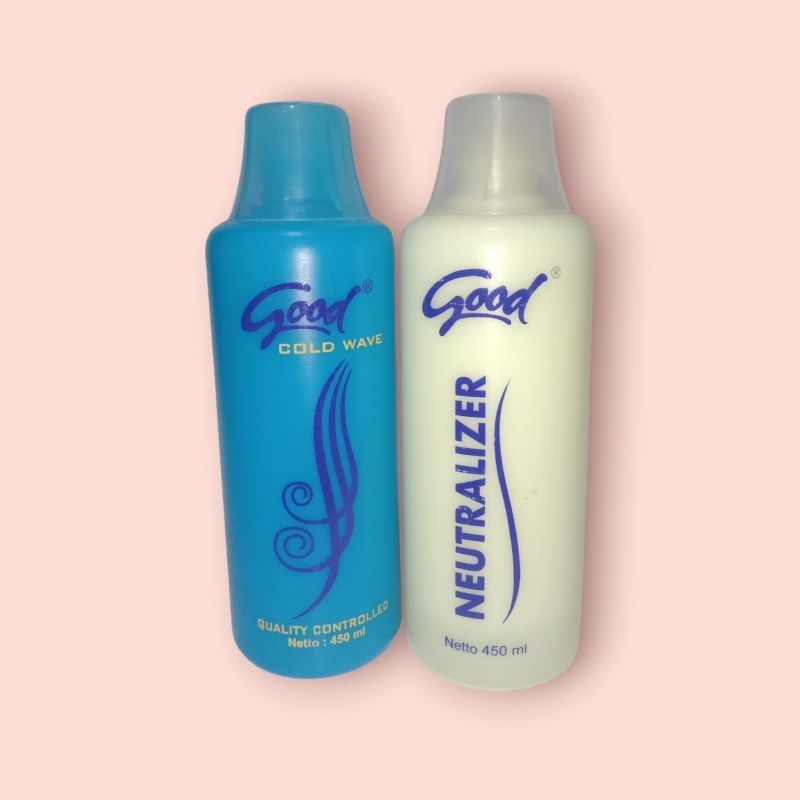 Jual 1 Set Good obat Keriting rambut Cold Wave Step1 450ml ...