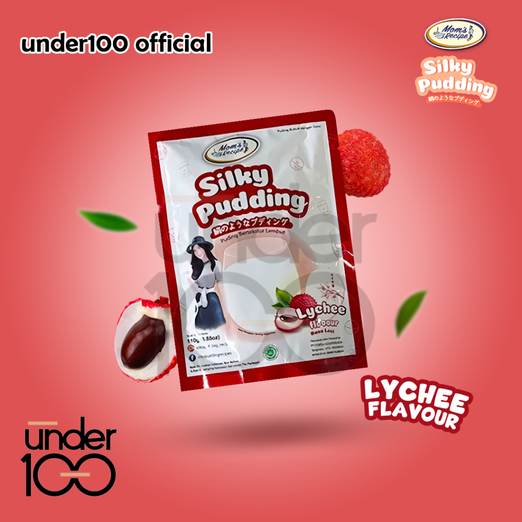 Jual Under100 Mom's Recipe Silky Pudding Pouch 110g Korean Strawberry ...
