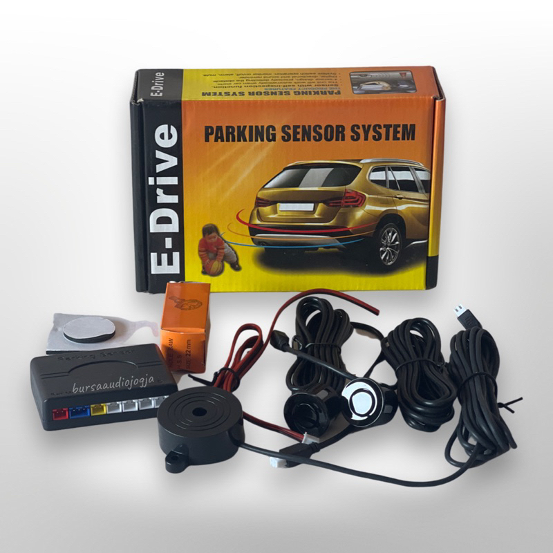 Jual Sensor parkir 2 titik bunyi IPF P02 sensor mundur suara 2 titik ...