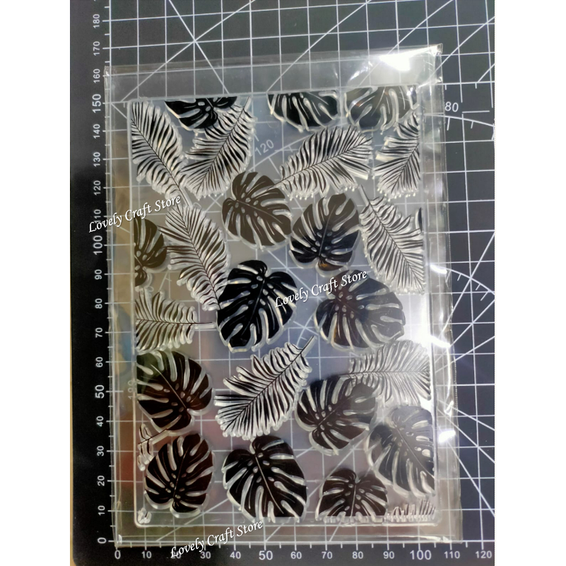 Jual LovelyCraftStore | S 50 Transparent Silicone rubber Clear Stamp ...
