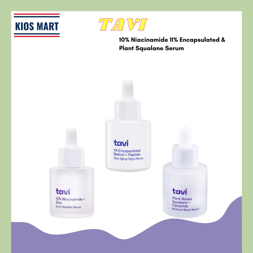 Jual Tavi Niacinamide Acne | Retinol Slow Aging | Squalane Moisture ...