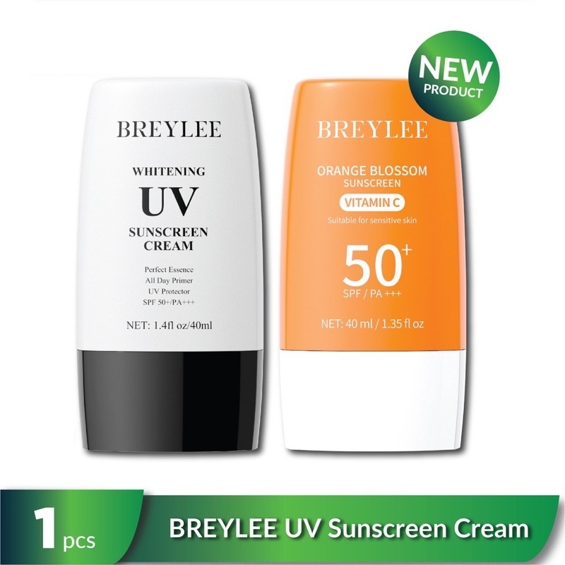 Jual BREYLEE WHITENING UV SUNSCREEN CREAM VARIAN - Krim Tabir Surya SPF ...