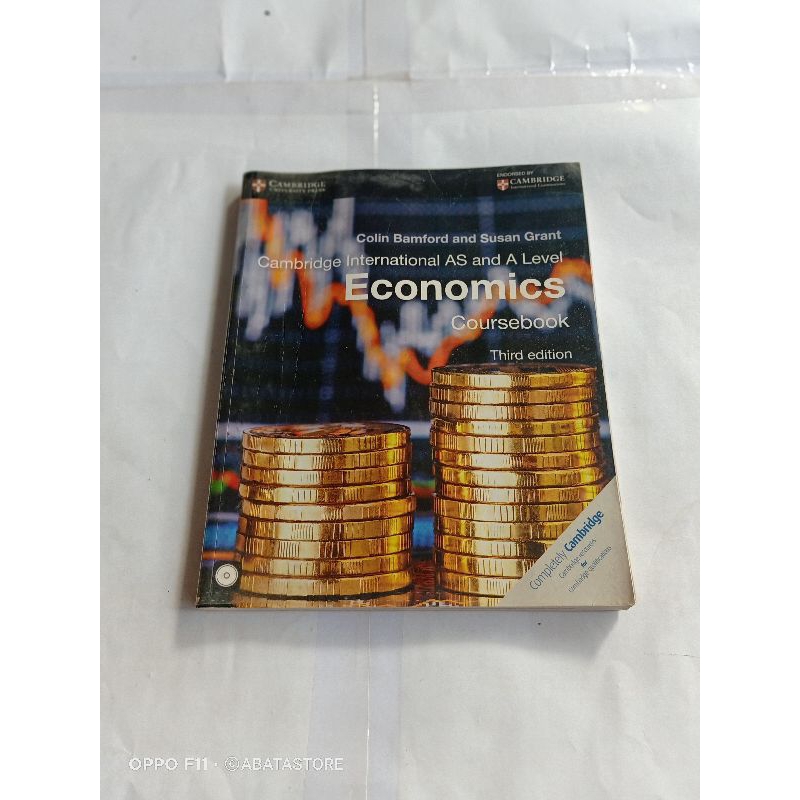 Jual BUKU CAMBRIDGE INTERNATIONAL AS AND A LEVEL ECONOMICS COURSEBOOK ...