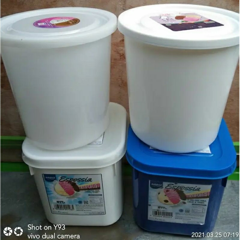Jual Ember es krim ukuran 8 liter | Shopee Indonesia